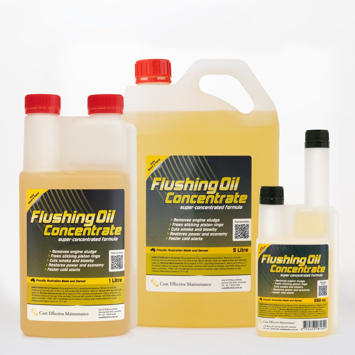Flushing Oil Concentrate - Stop Diesel Smoke